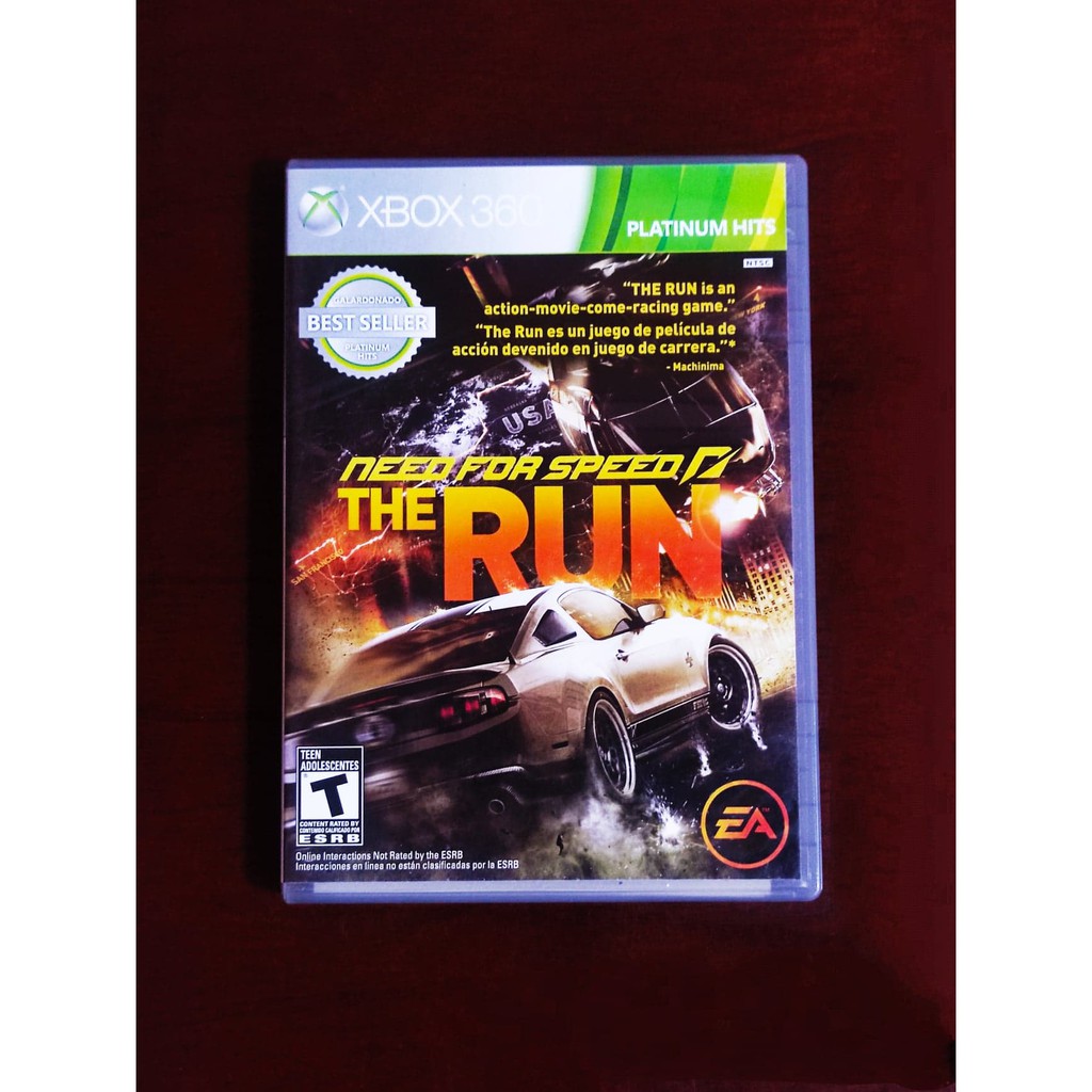 Need For Speed: The Run - Xbox 360 | Shopee Philippines