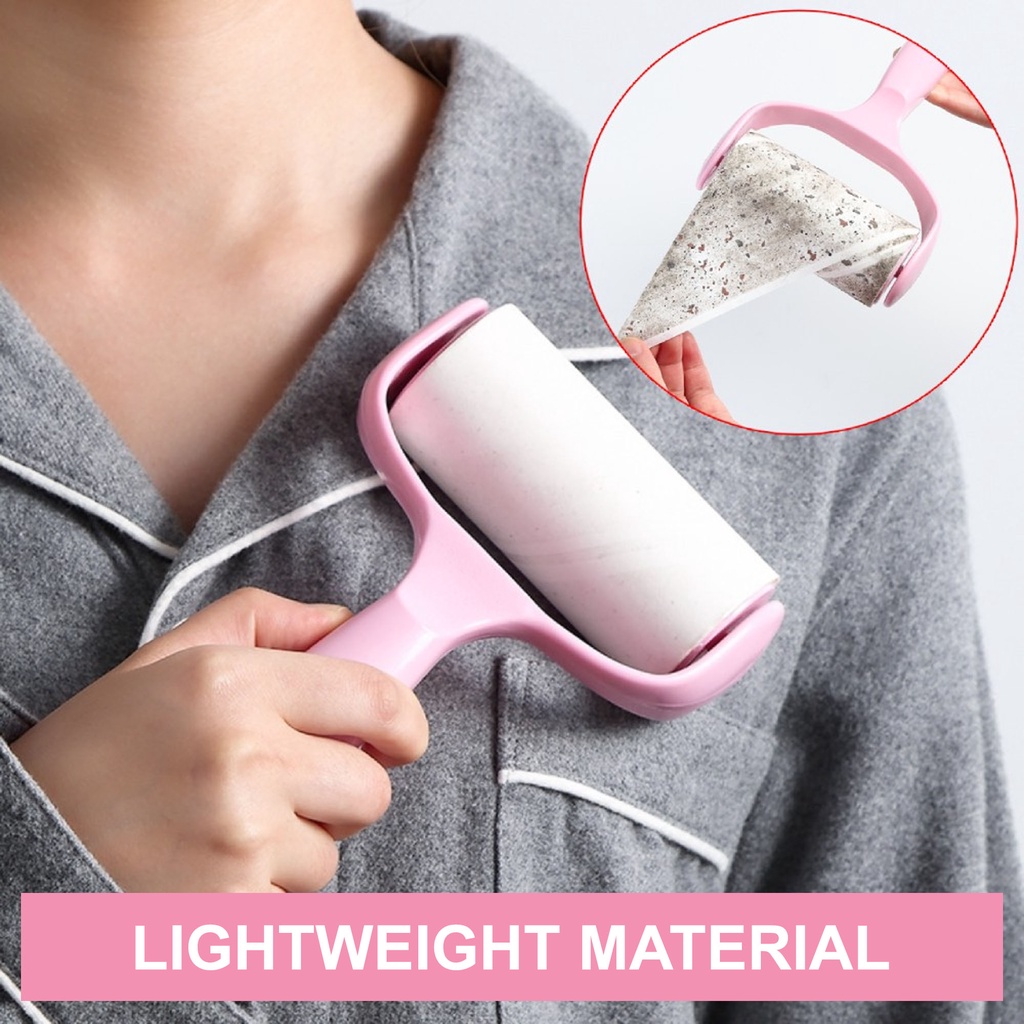 Clothing Sticky Roller Sticky Dust Paper Tearable Adhesive Brush ...