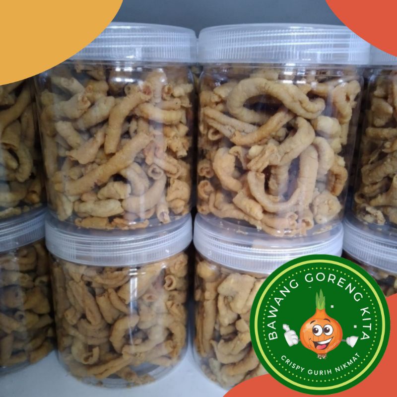 Crispy Intestine Chips | Crispy Fried Chicken Intestine | Shopee ...
