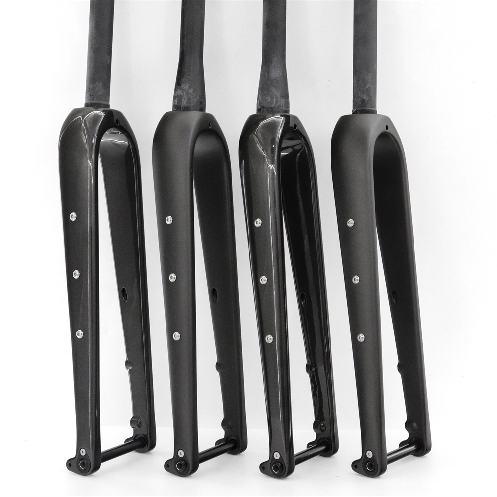 KOCEVLO Carbon Fiber Road Bicycle Front Fork Disc Gravel 1-1/8 Barrel ...