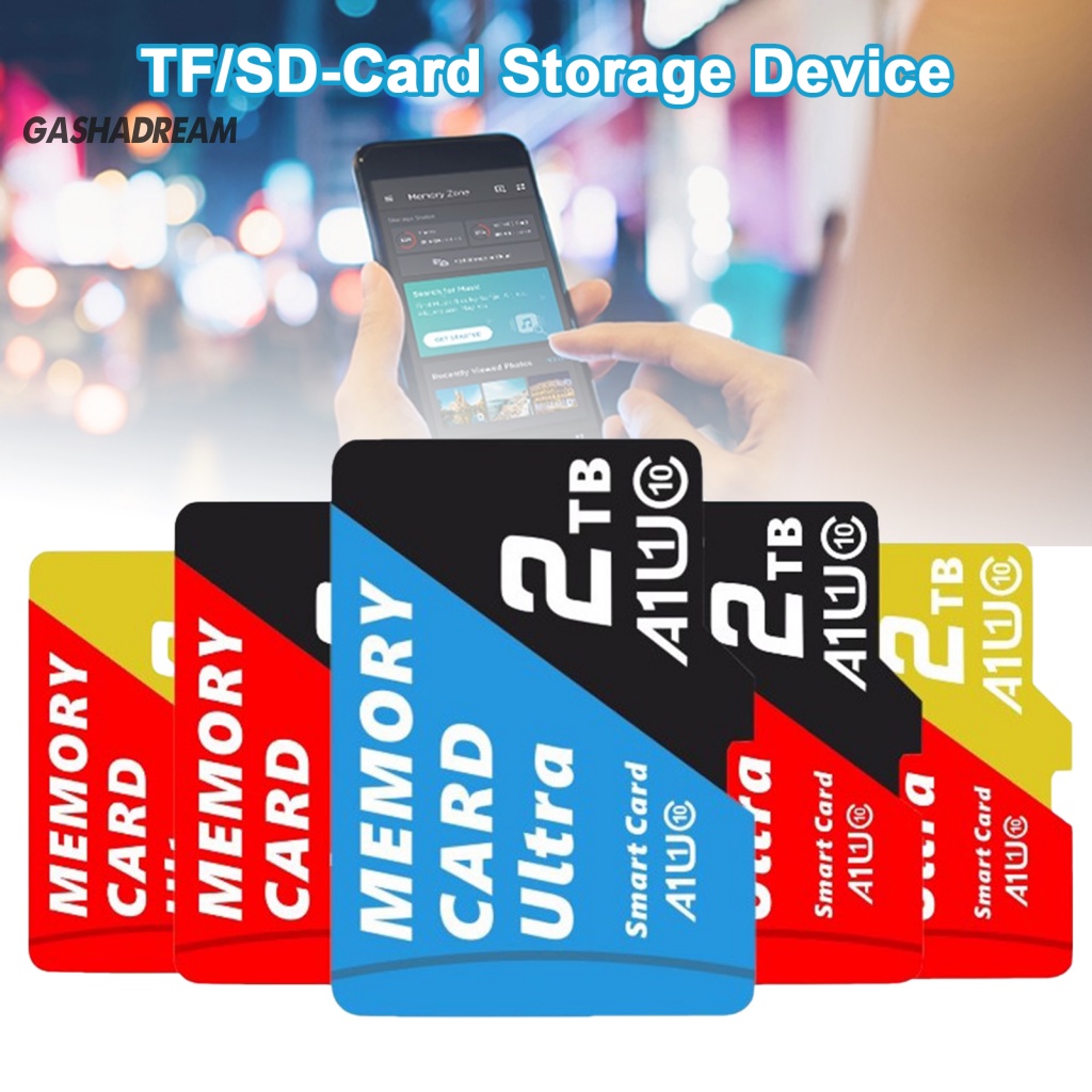 GD| Memory Card 1TB 2TB TF/SD-Card Storage Device Anti-magnetic ...