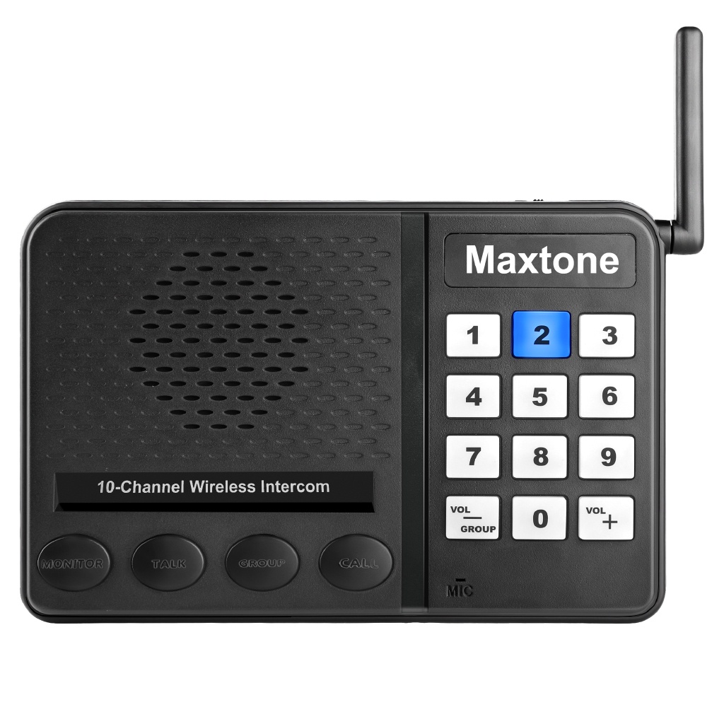 Ready stock,Wireless Intercom System 10 Channel 1K Meters Range No ...