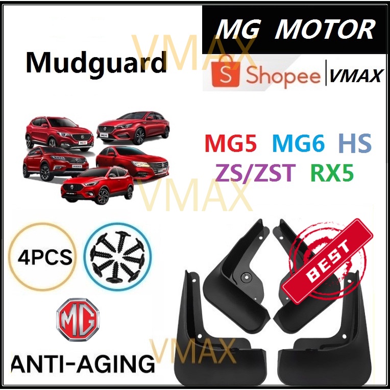MG Mudguard Fit For MG5 MG6 MG ZS ZST RX5 HS GT 2023 | Shopee Philippines