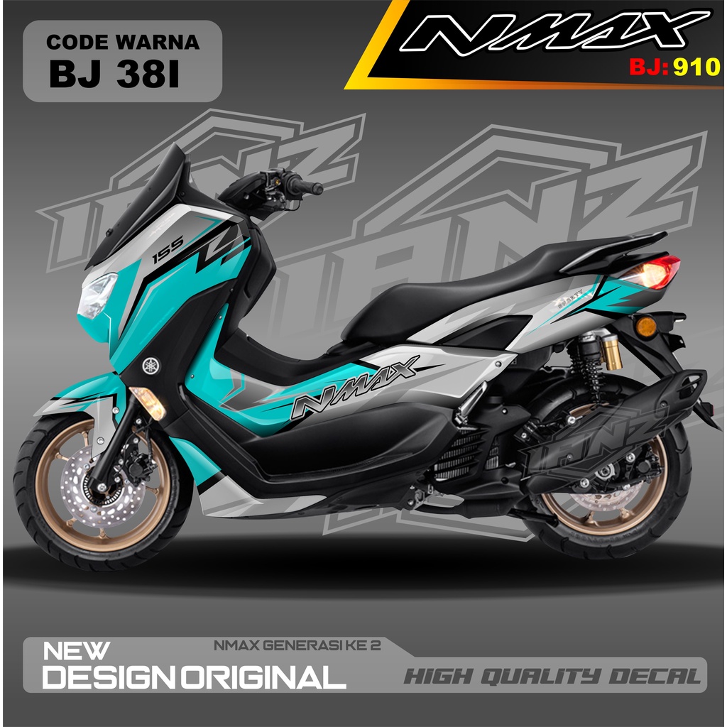 New NMAX FULL BODY MOTORCYCLE STICKER / NMAX FULL BODY DECAL / NMAX ...