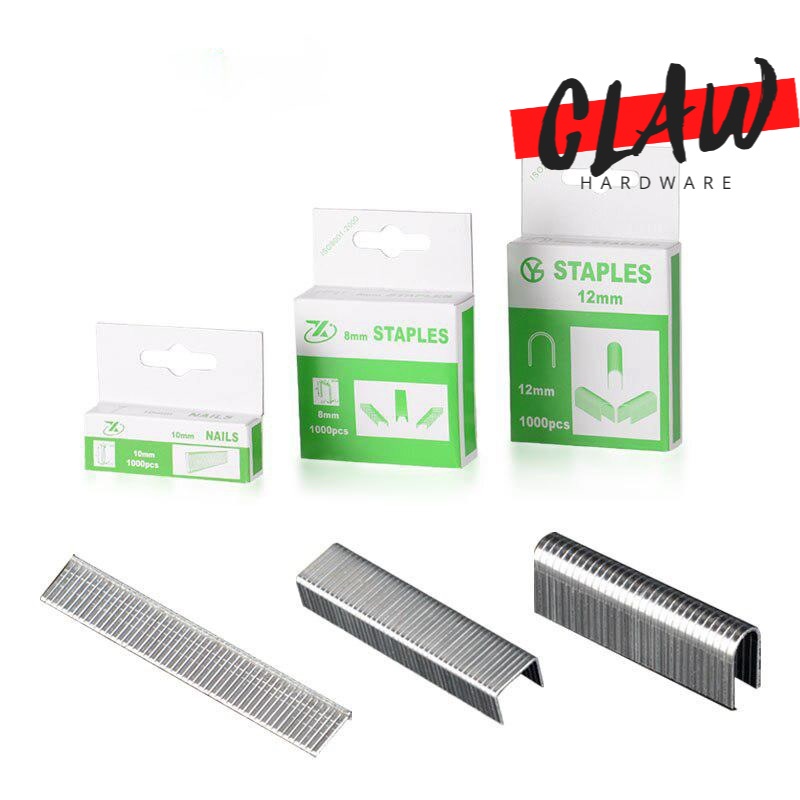 1000 Pcs U Shaped Staples Nails / door nails / t shaped nailsFor Staple ...