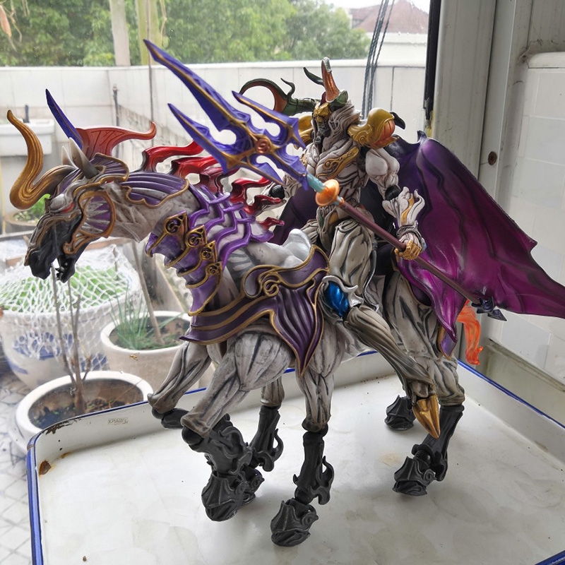 Play Arts Kai Final Fantasy XIII the Summoning Monster Odin and the ...