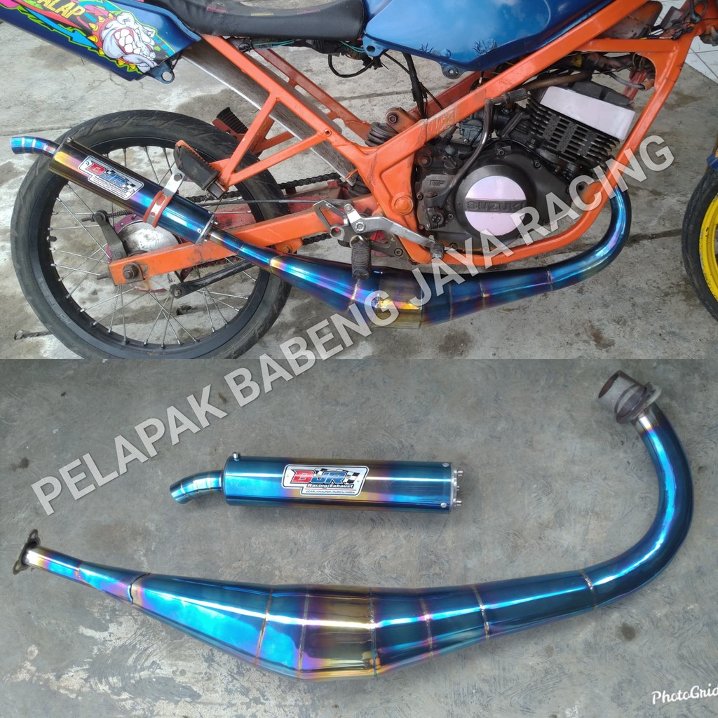 Suzuki suzuki Exhaust rg150 rgr 150 TXR 150 RGV 150 sprinter jumbo stainless full Rainbow ...