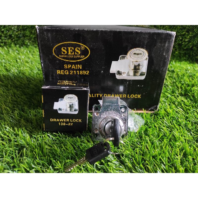 Ses 138-22 Drawer Lock/SES Wardrobe Lock | Shopee Philippines