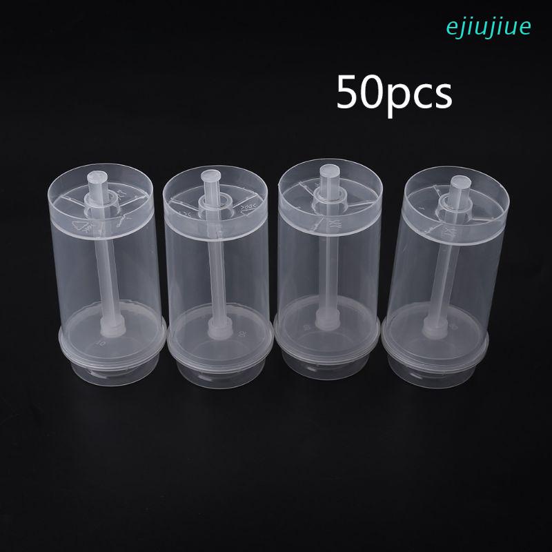 cc 50 PCS Cake Push Up Pop Containers with Lids Cake Push Cylinder for ...