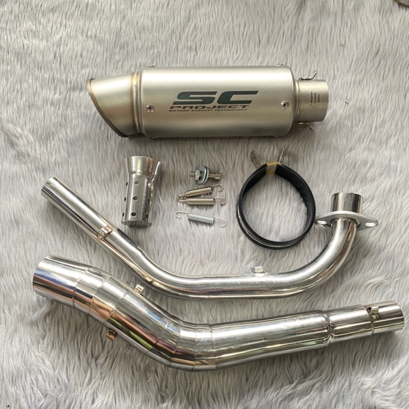 Sc Project Full System Exhaust for Yamaha Sniper 135 | Shopee Philippines