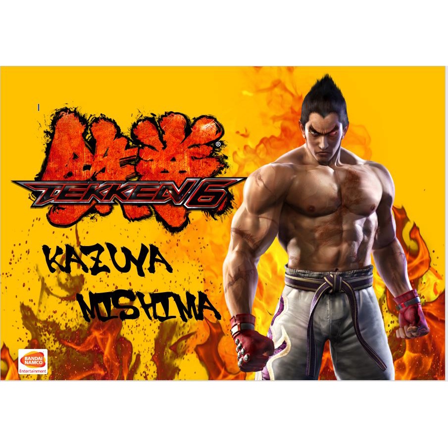 Tekken Posters | Tekken 7 Posters | PS4 PS5 Posters | Laminated Posters ...