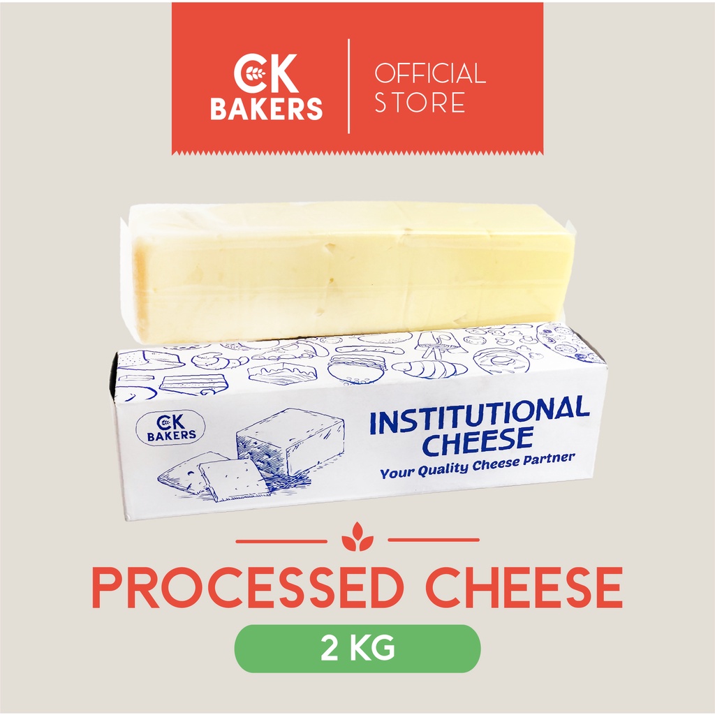 CK Bakers Processed Cheese 2kilo-500grams | Shopee Philippines