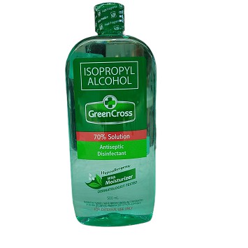 Green Cross Alcohol 70% With Moisturizer 500ml | Shopee Philippines