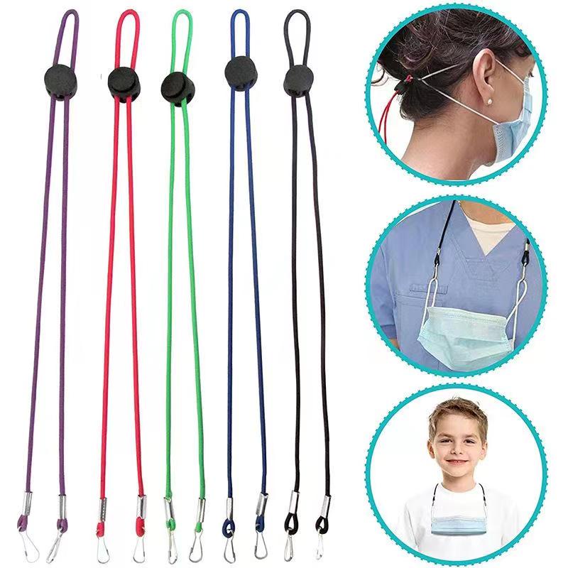 Adjustable Lanyard Face Mask Strap Mask Holder Mask Chain Anti Lost ...