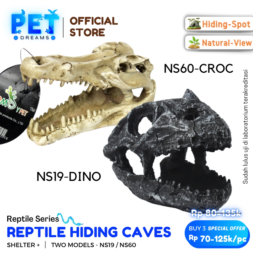 Hiding CAVE HIDING CAVE Hideout GOA Cage House HIDE REPTILE GECKO Snake ...