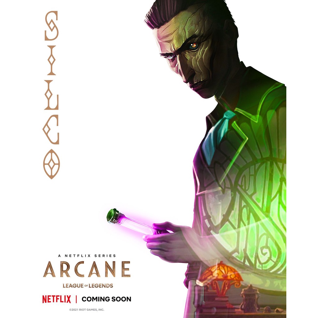 Arcane - League of Legends Character Edition : Official Gaming Poster ...