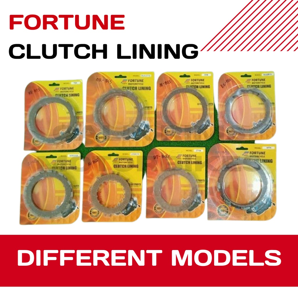 FORTUNE Clutch Lining (in different model) | Shopee Philippines