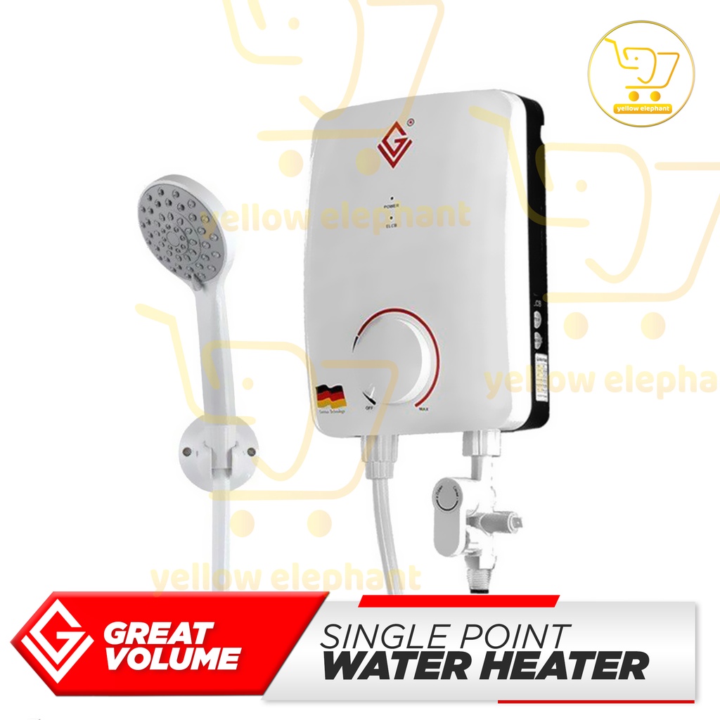 Great Volume Single Point Water Heater 220vac 3.5kw 15.9a | Shopee ...
