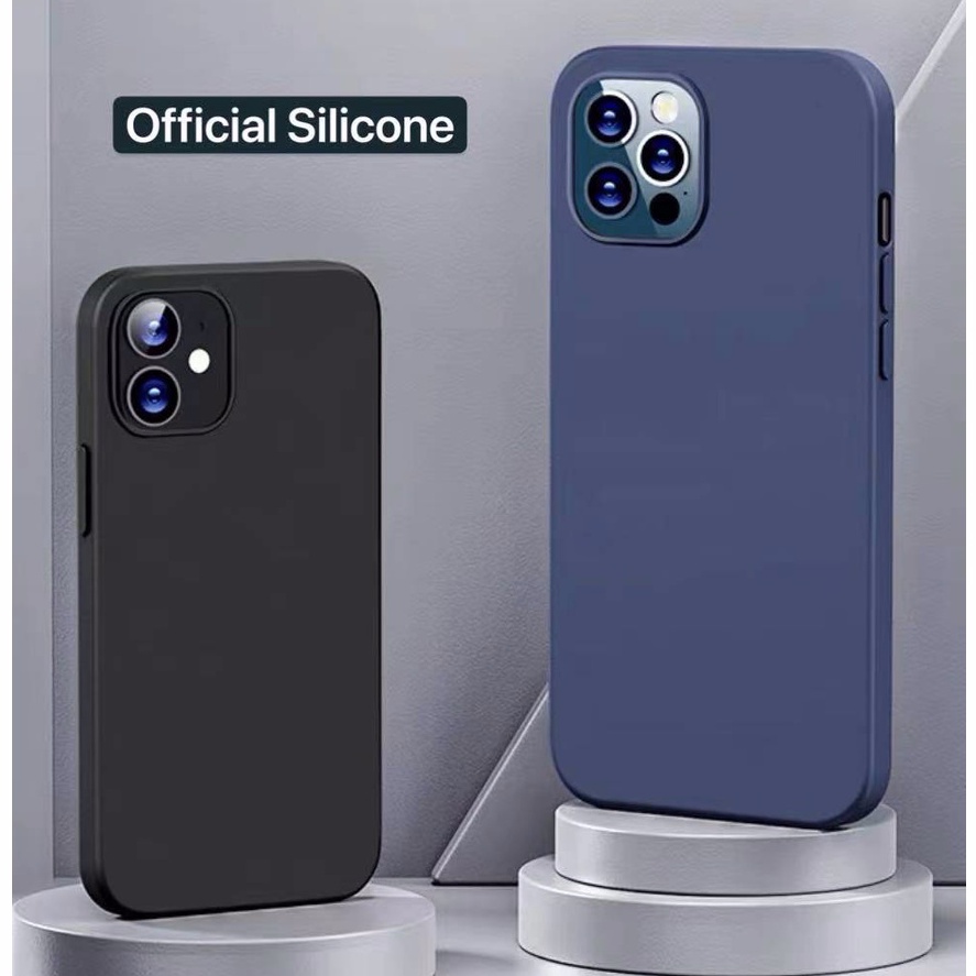 Silicone Soft case For iPhone 12 12Pro 12ProMax 12mini iPhone11 11Pro ...
