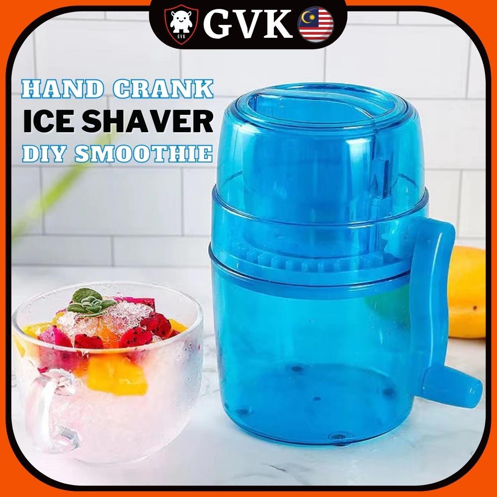 PORTABLE ICE SHAVER MANUAL CRUSHER Hand Crank ABC Ais Kacang Grinder ...