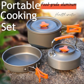 【Ready Stock】Camping Cooking Set Cooking Set For Outdoor Cookware Set ...