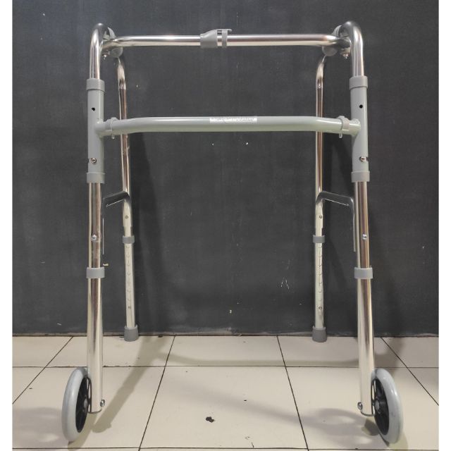 ADJUSTABLE WALKER W/WHEELS | Shopee Philippines