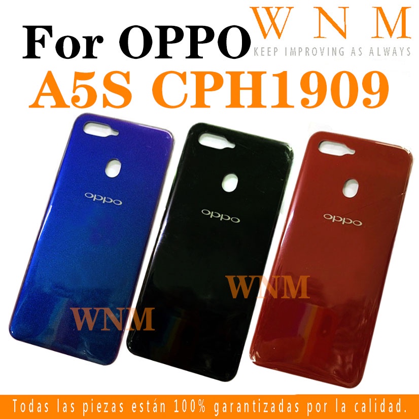 Back Battery Cover Housing For OPPO A5S CPH1909 Battery glass Back ...