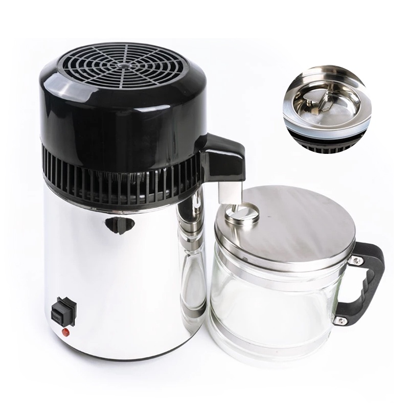 750W 4L Water Distiller Household Distilled Pure Water Machine ...