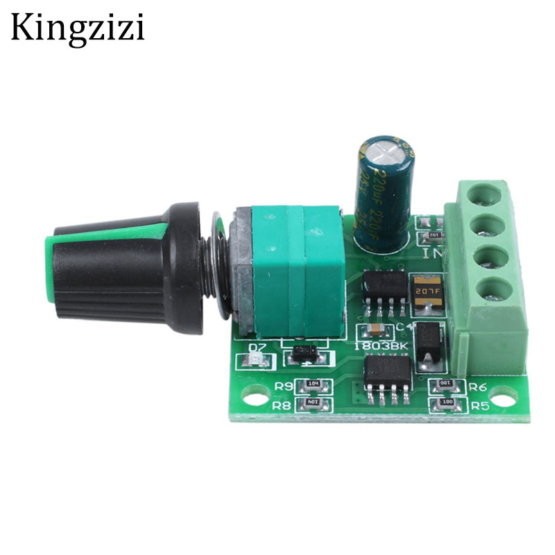 DC 2A Motor Speed Switch Controller PWM Adjustable Voltage 1.8V 3V 5V ...