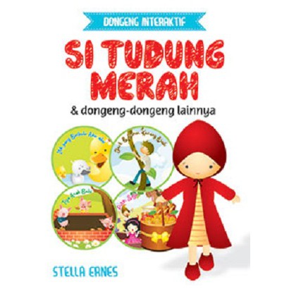 MERAH Interactive Fairy Tale Book; The Red Hood - Stella Ernes | Shopee ...