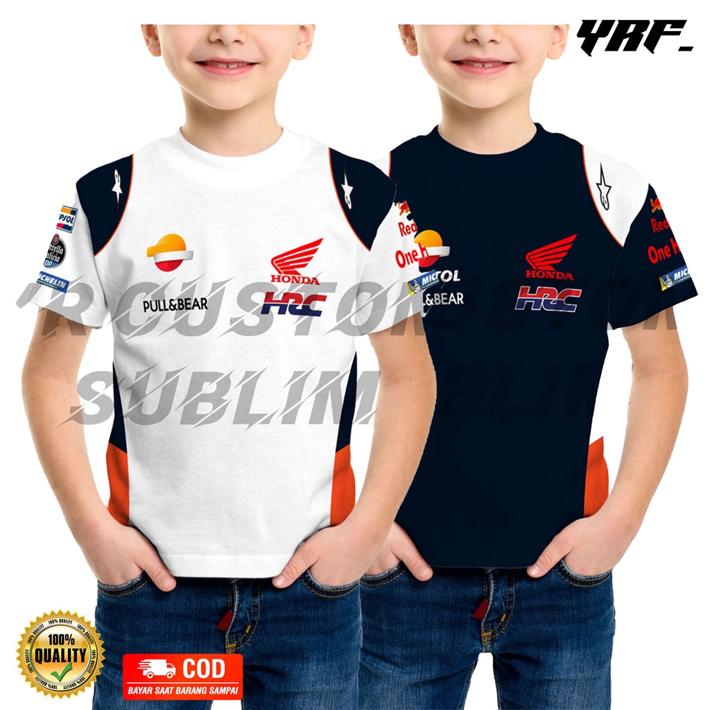 Honda Repsol Moto GP Racing Team HRC Motogp 2021 Children's T-Shirt ...