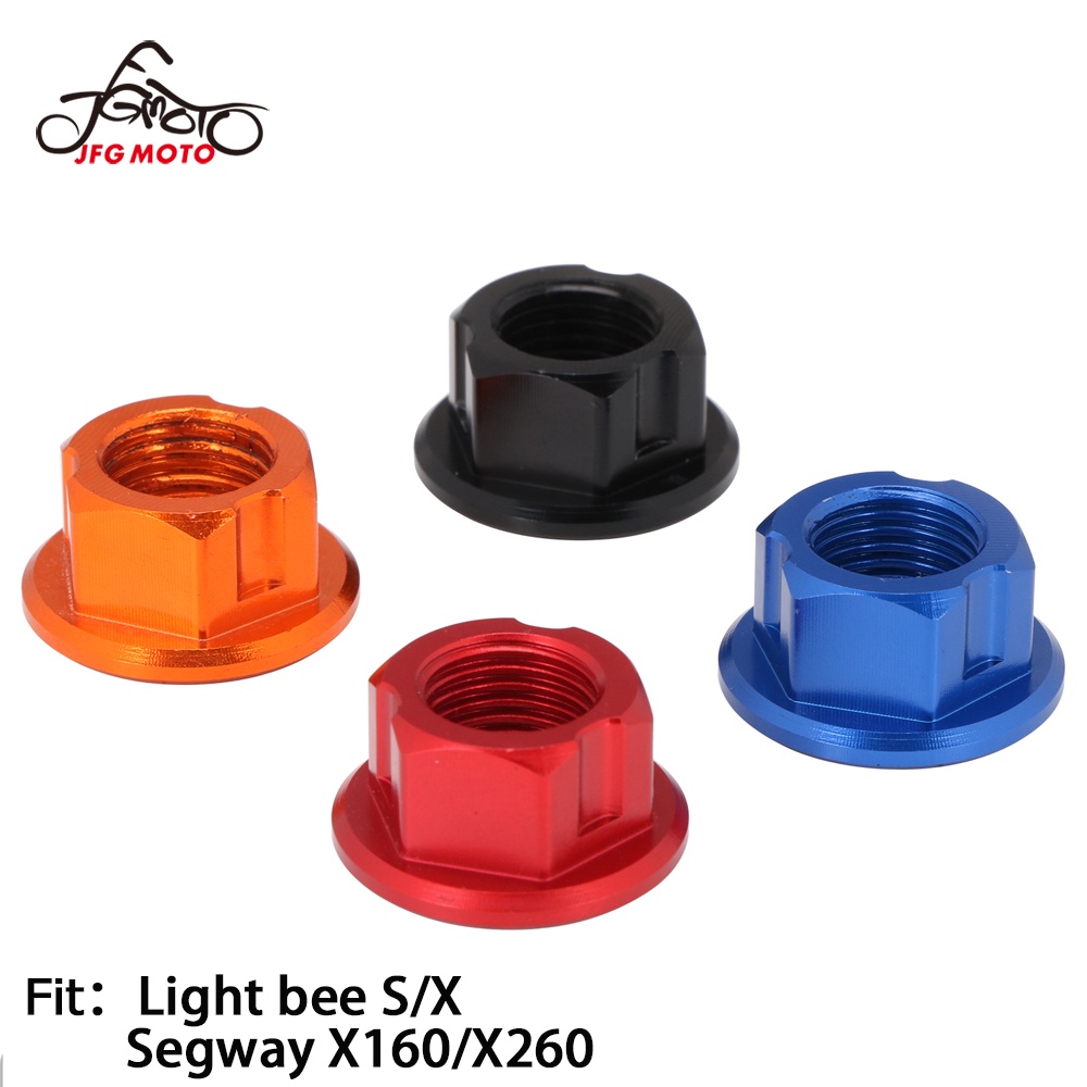 JFG MOTO Motorcycle Rear Axle Nut For Sur Ron Surron Sur-Ron Light bee ...