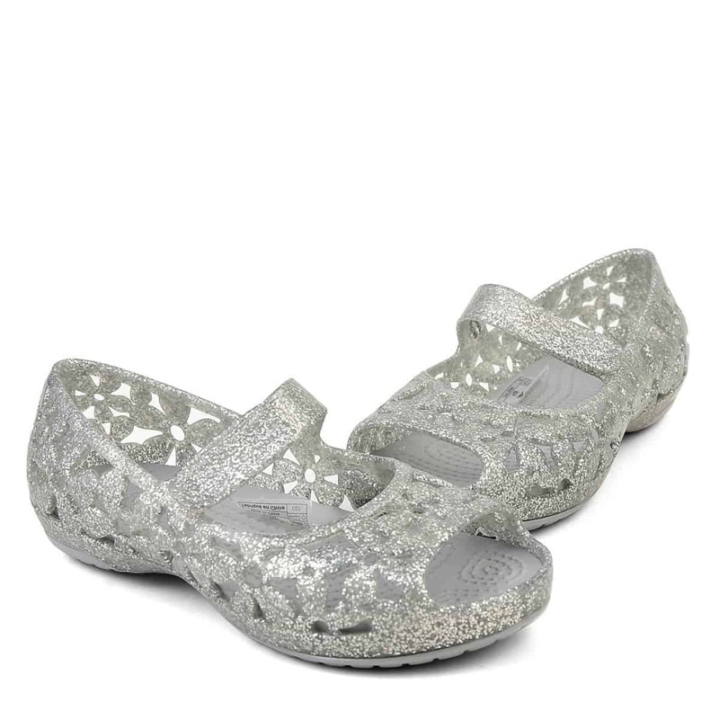 Crocs Isabella Glitter Peep Toe Sandal | Shopee Philippines
