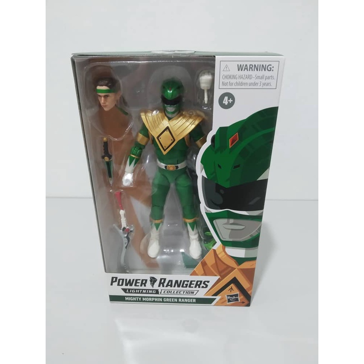HASBRO POWER RANGERS LIGHTNING COLLECTION MIGHTY MORPHIN GREEN RANGER ...