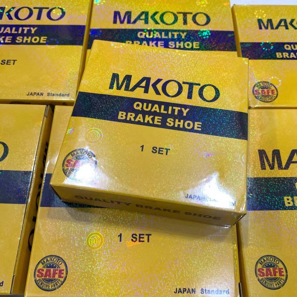 MAKOTO Brake shoe Original XRM110/Wave/Smash/C100 | Shopee Philippines