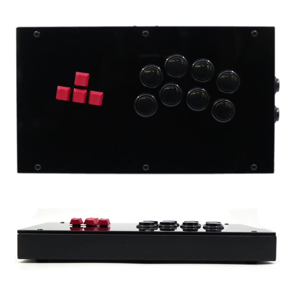 ♕All Buttons Hitbox/Mixbox WASD Style Arcade Joystick Fight Stick Game Controller For PS4/PS3/PC ...