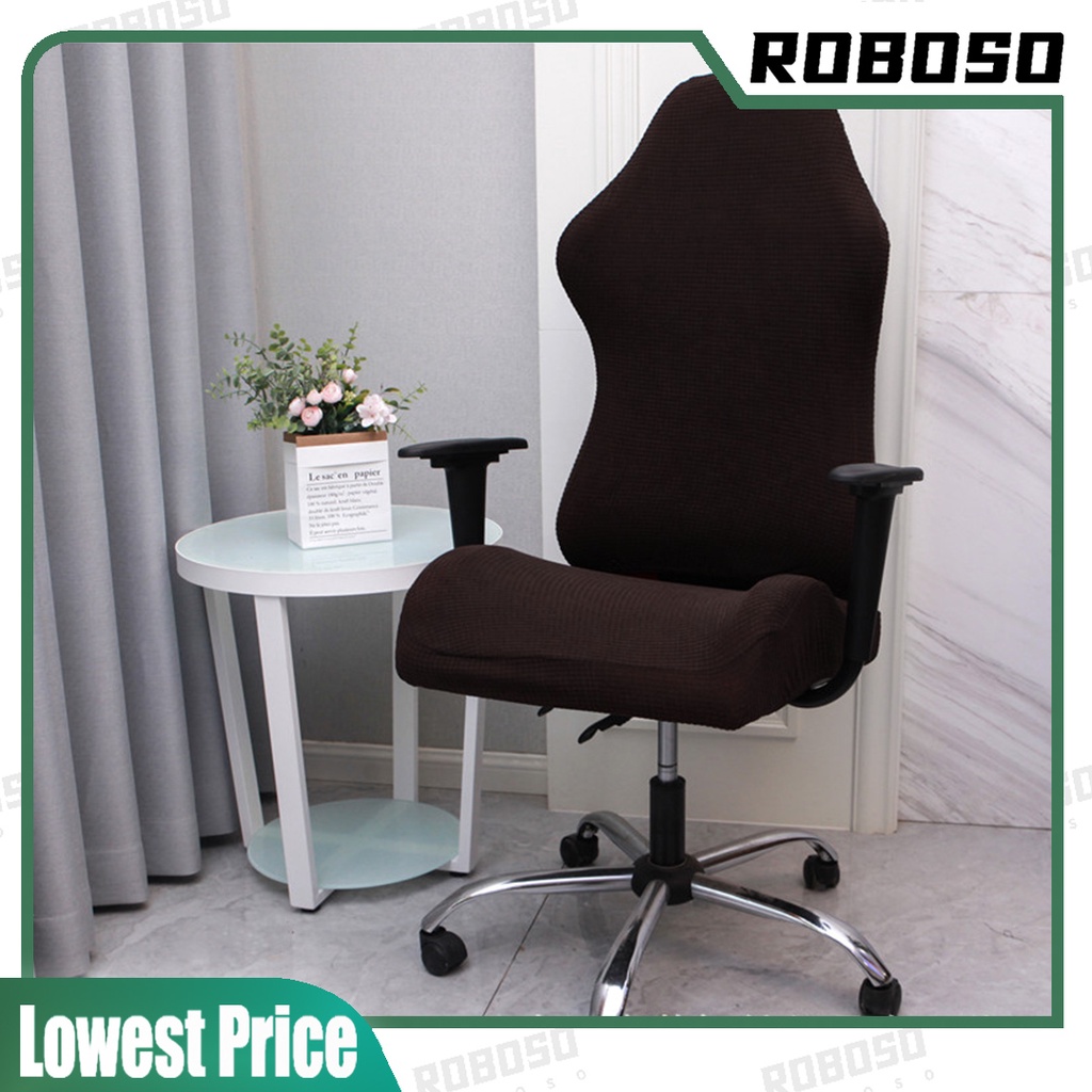 Spandex Gameing Chair Cover Game Room e-Sports Swivel Chair Slipcover ...