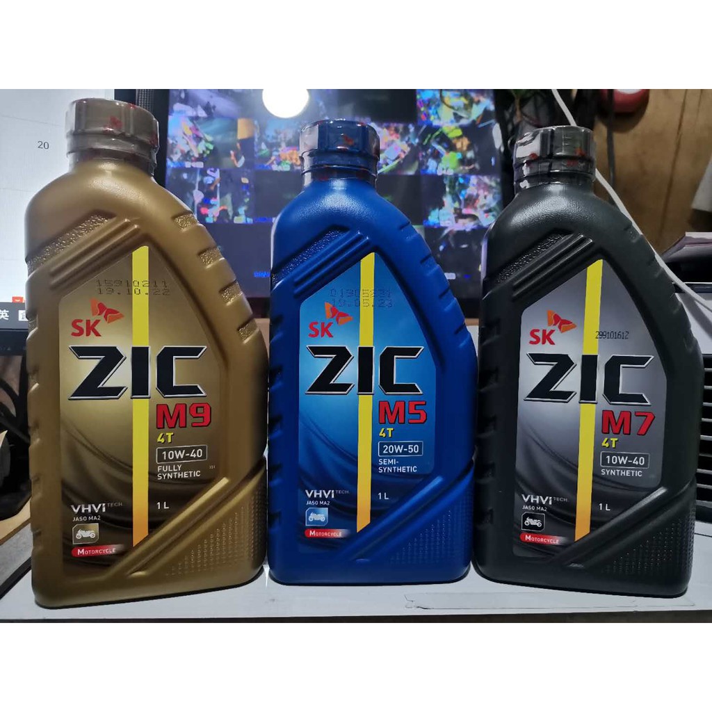 Zic Oil M5/M7/M9 (1L & 800ml) | Shopee Philippines