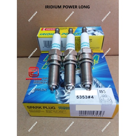 DENSO IRIDIUM POWER SPARK PLUG SET OF 3 LONG FOR K6A ENGINE TRANSFORMER ...