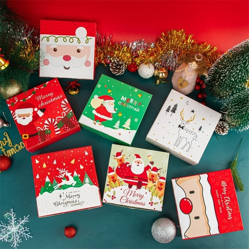 Merry Christmas Box New Year Party Gift/Handmade Candy Biscuit ...