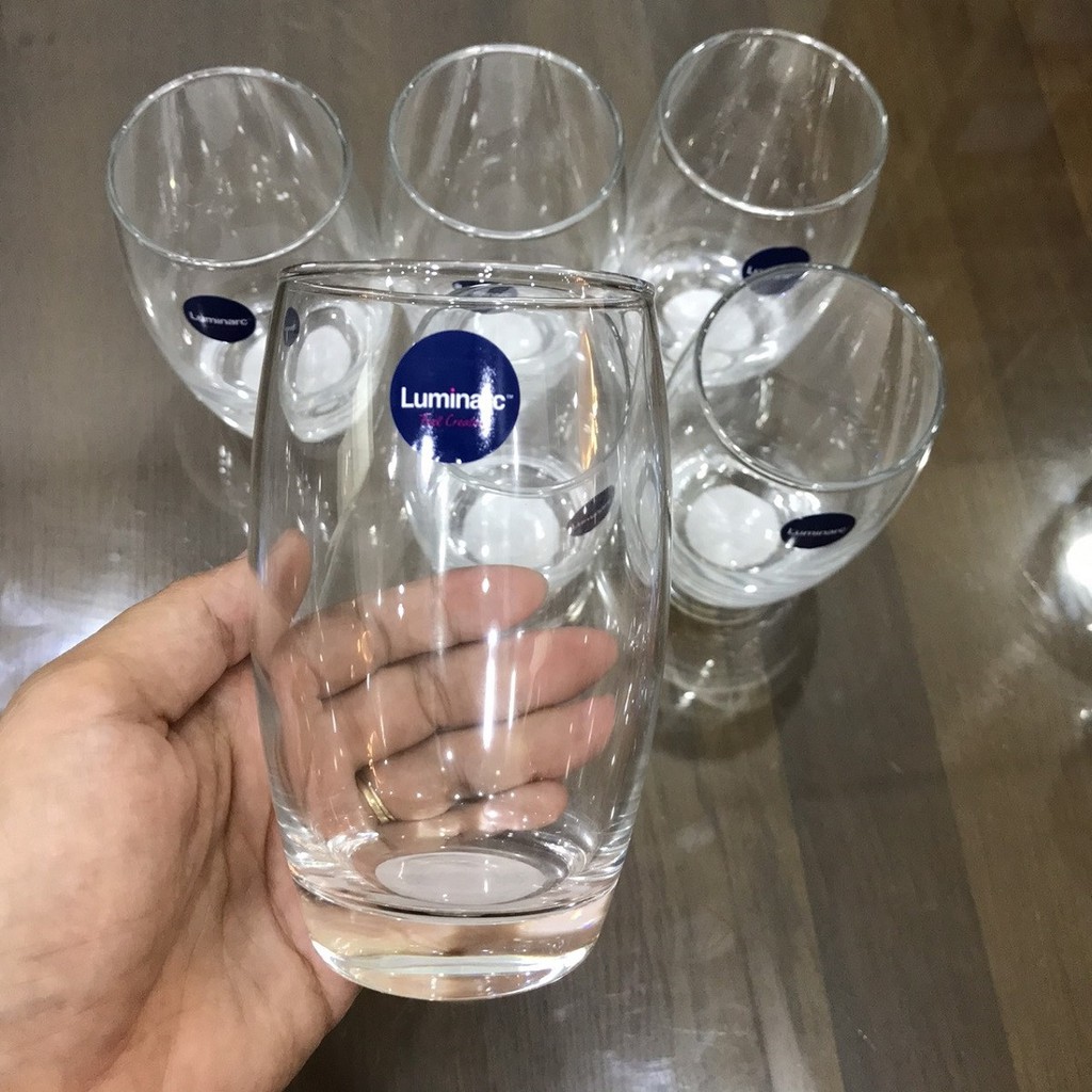 Combo Set of 6 high-quality luminarc glass cups in HCMC [luminarc glass ...