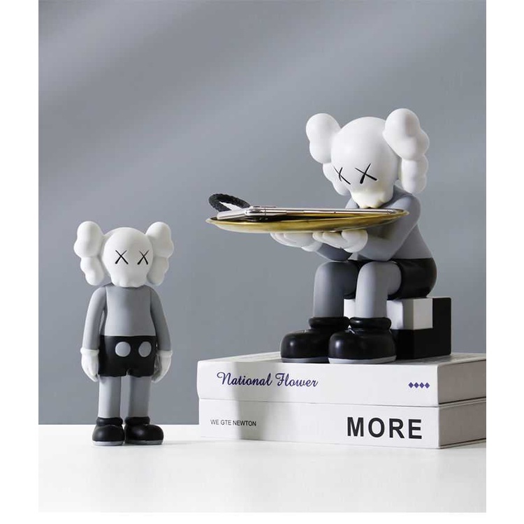 Sesame Street kaws Violent Bear Large Doll Ornaments Entrance Key ...