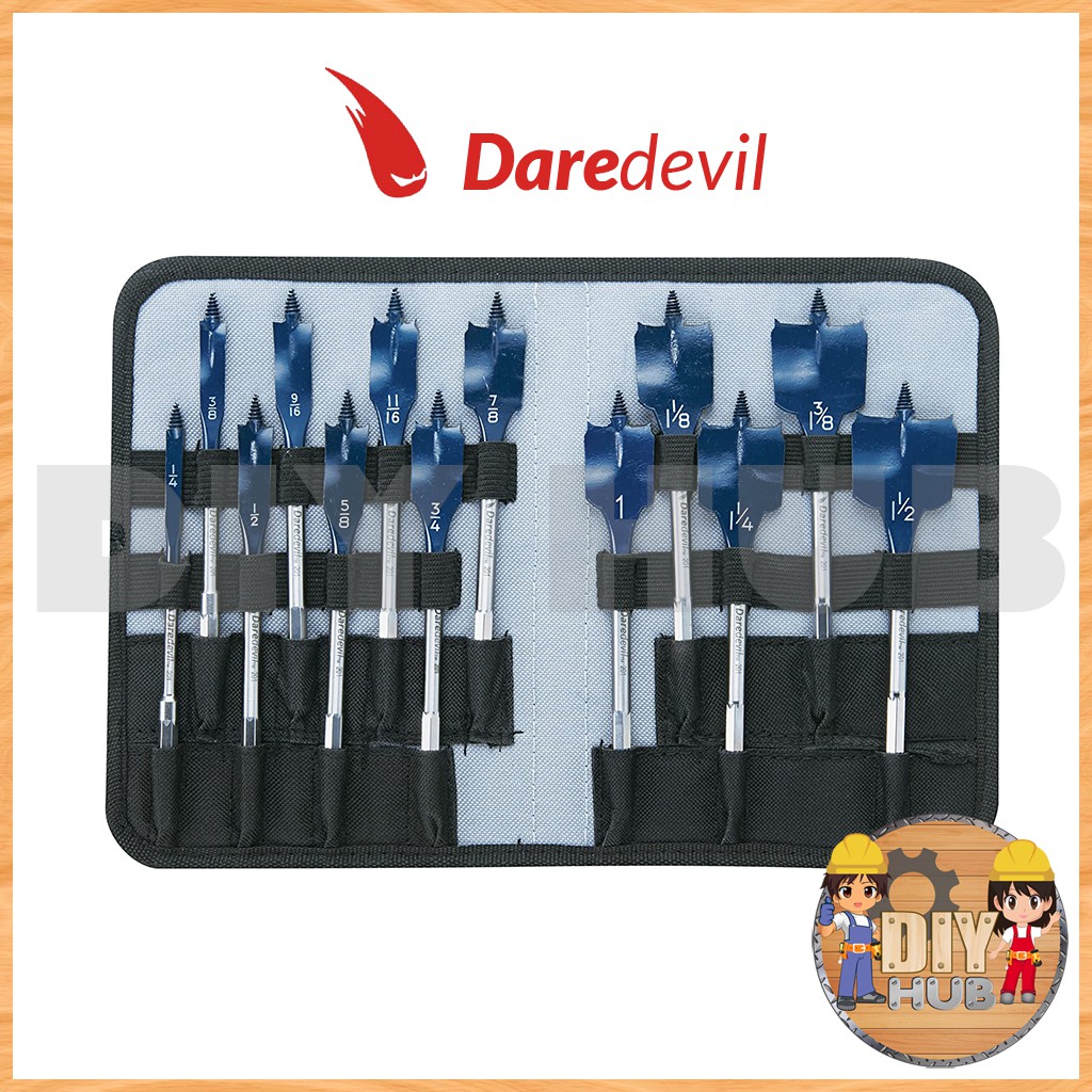 BOSCH 13pcs Daredevil Spade Bit Set (DSB5013P) | Shopee Philippines