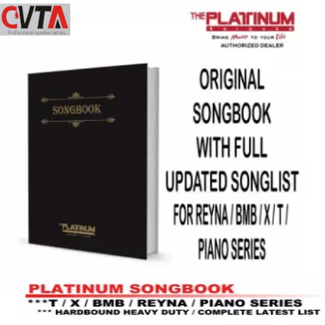 The Platinum Songbook with Update Full Songlist (SB ) | Shopee Philippines