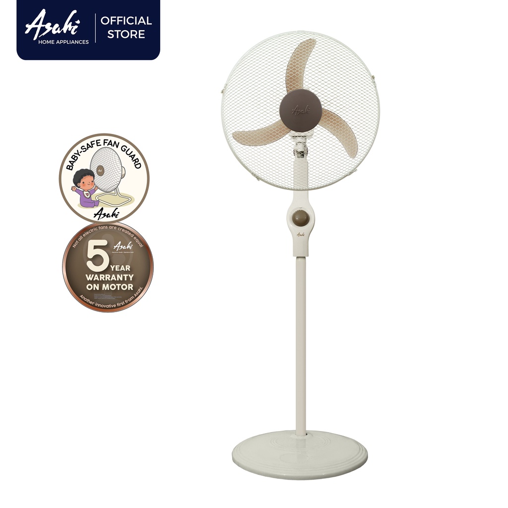 Asahi BG 6026 Baby Safe Stand Fan 16 inches | Shopee Philippines