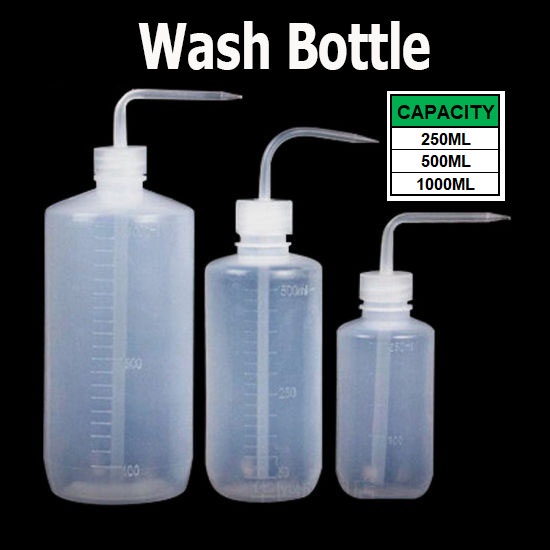Wash Bottle Laboratory Equipments | Shopee Philippines