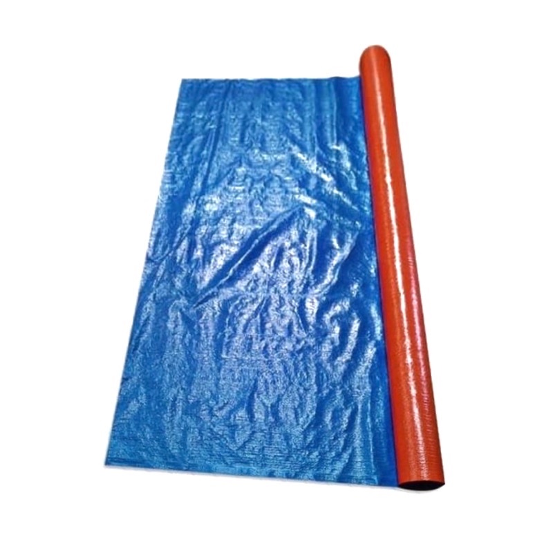 Blue Sack Sakolin waterproof (per meter) construction cover sakoline ...