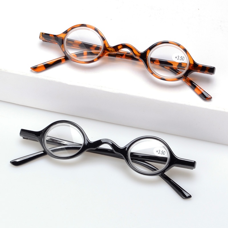 Mini Retro Small Round Reading Glasses Men Women Fashion Presbyopia ...