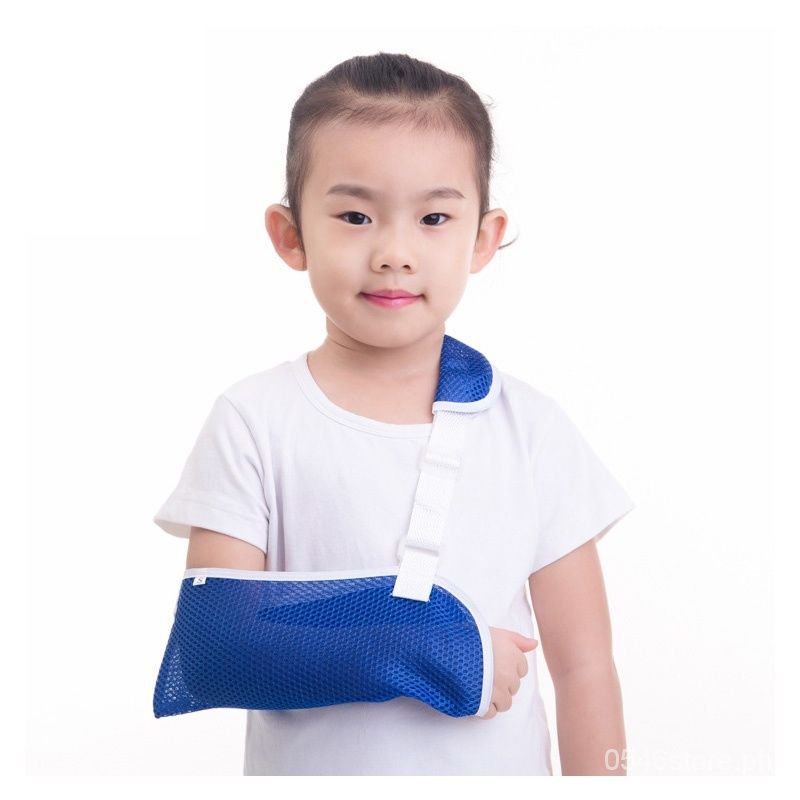 Arm sling, broken shoulder, elbow and wrist rest fixator, injury belt ...