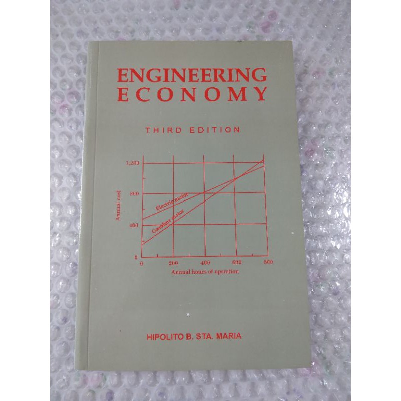 Engineering Economy third edition By Sta Maria | Shopee Philippines